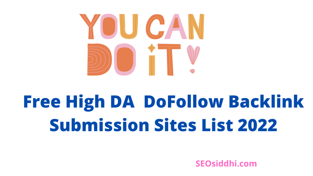 Do follow backlinks sites - Improve Domain Authority - 2025 Do follow backlinks sites - Improve Domain Authority - 2025