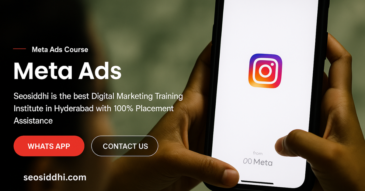 Best Meta Ads Course Training Institute In Hyderabad With 100% ...
